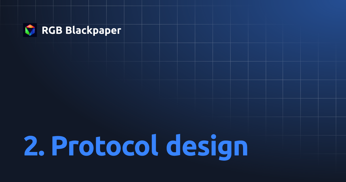 2. Protocol design | RGB Blackpaper
